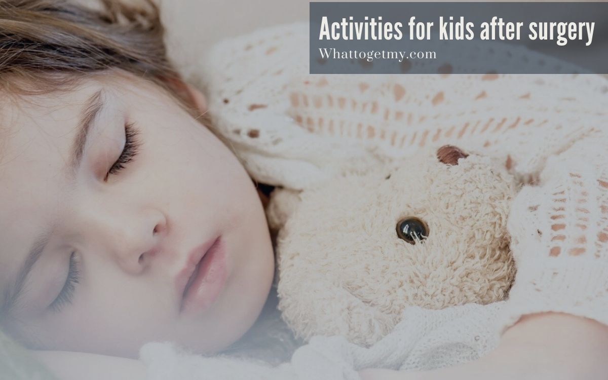 9 amazing Activities for kids after surgery and more - What to get my...