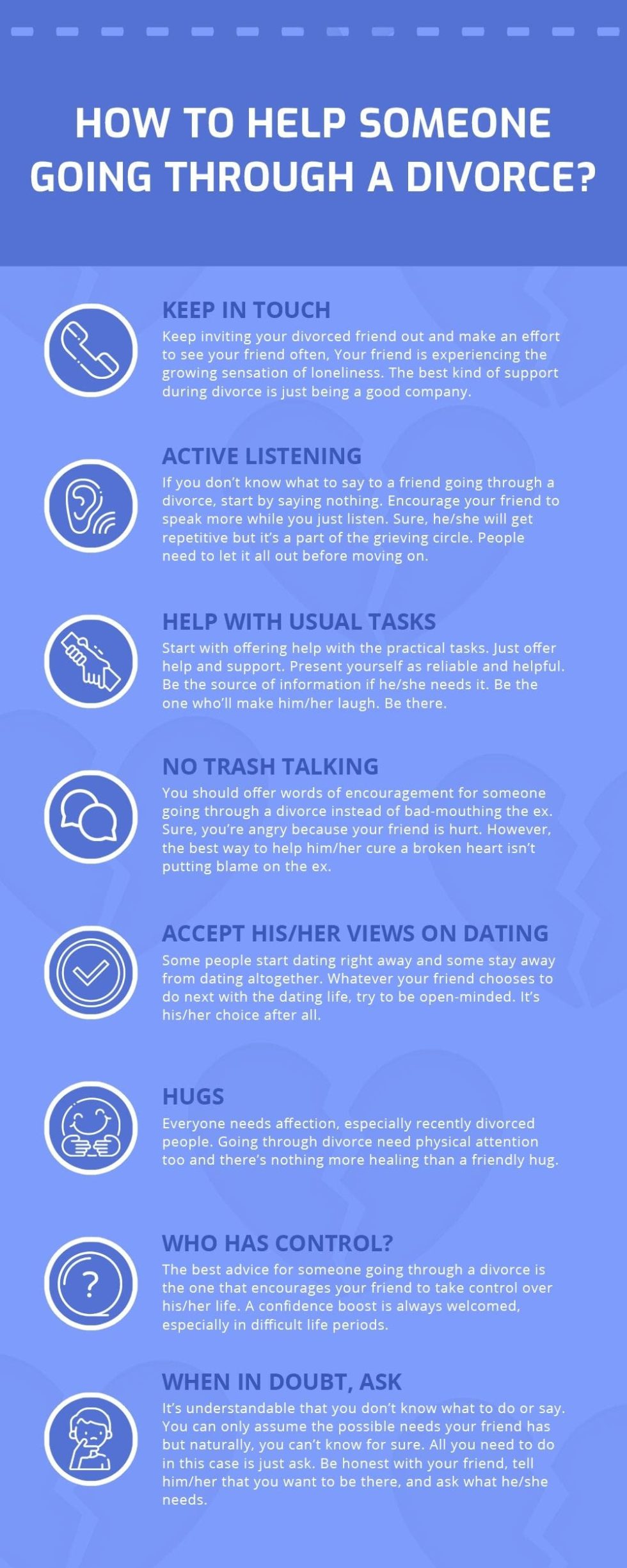 How to Help Someone Going Through a Divorce? - What to get my...