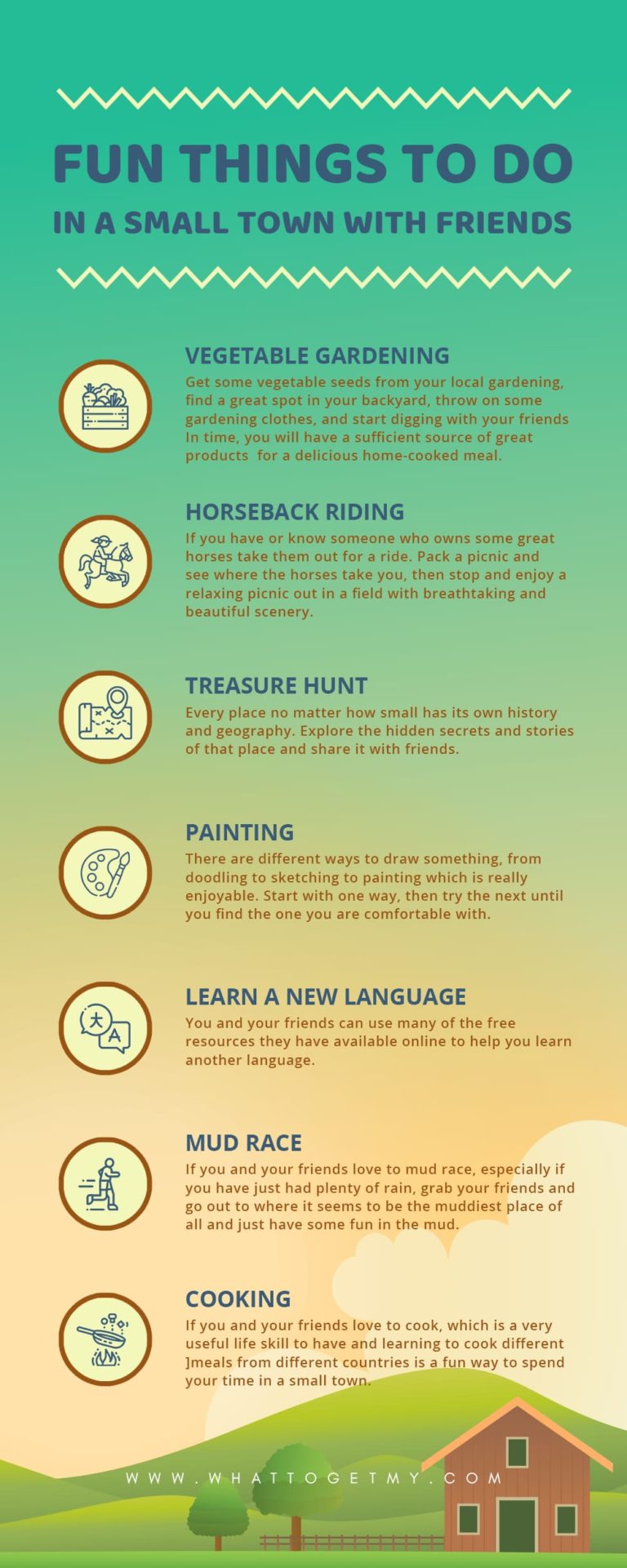 FUN THINGS TO DO IN A SMALL TOWN WITH FRIENDS - What to get my...