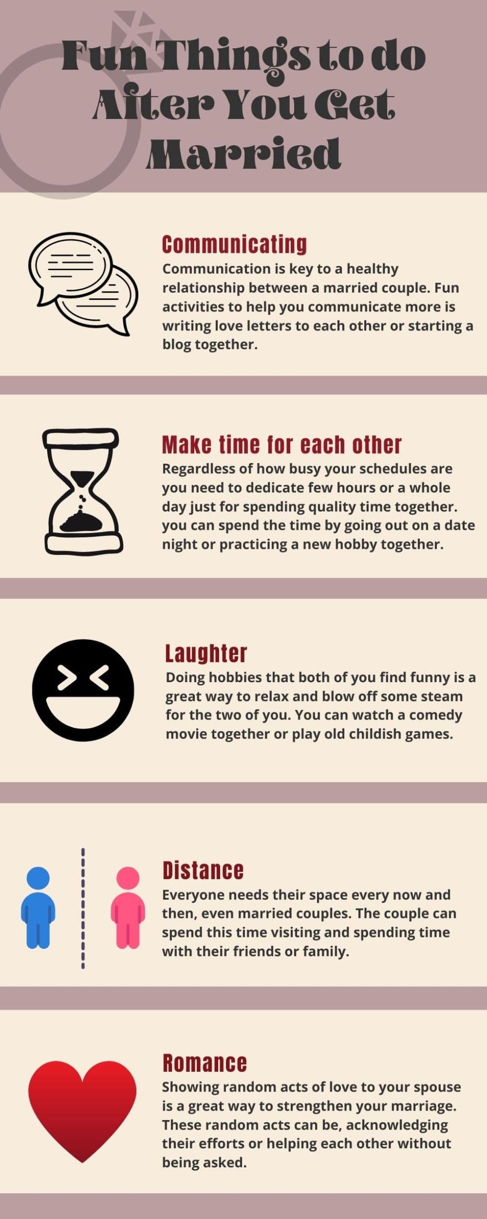 Fun Things To Do After You Get Married - What to get my...