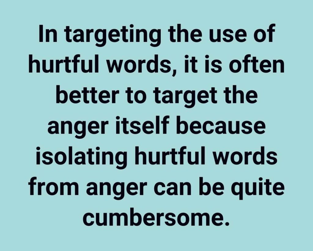 How to Stop Saying Hurtful Things When Angry - What to get my...