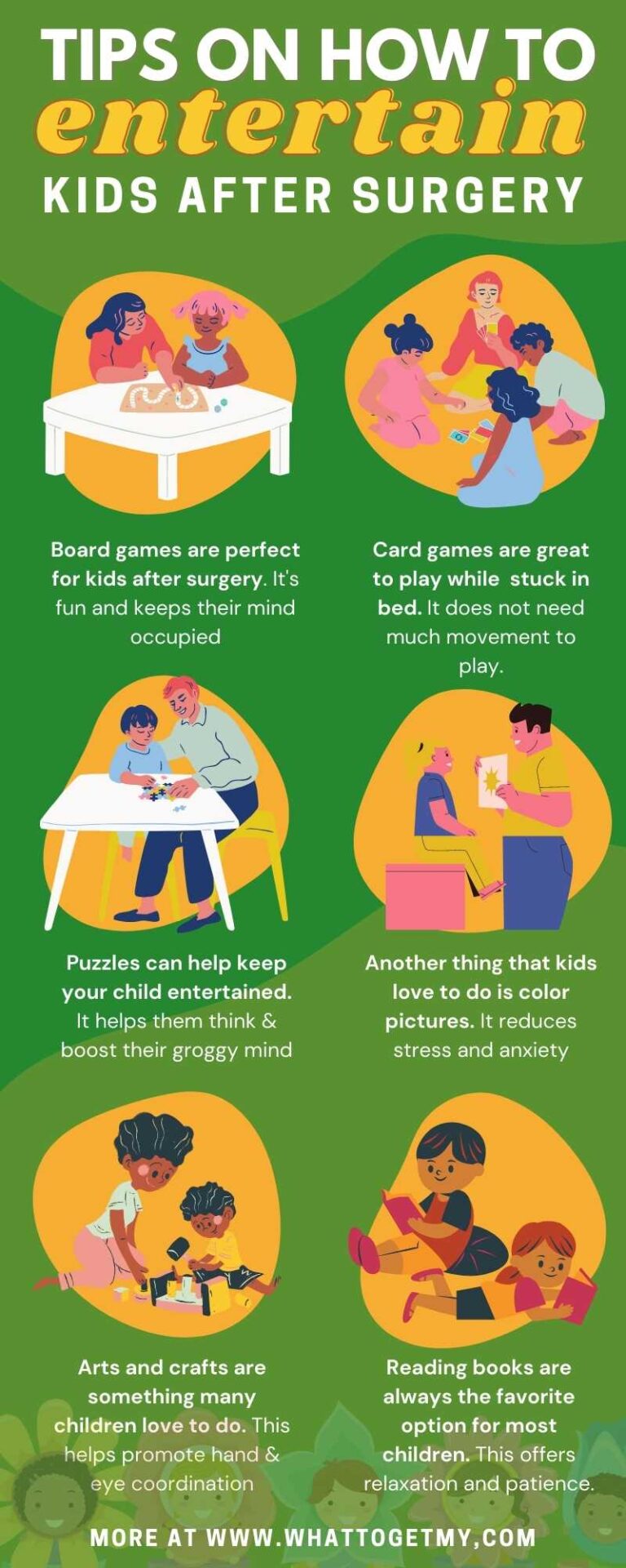 9 amazing Activities for kids after surgery and more - What to get my...