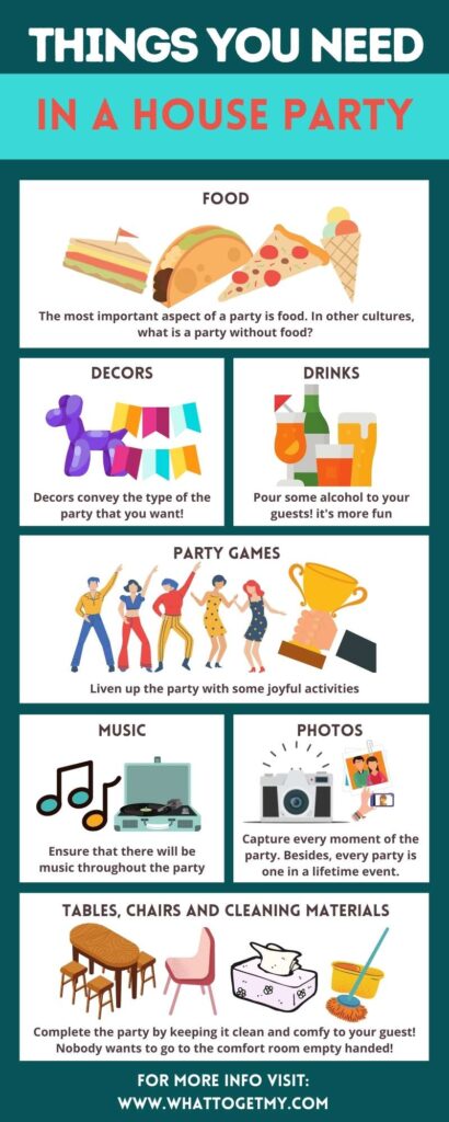 3 Easy Ways to Break Down the List of Things You Need for a House Party ...