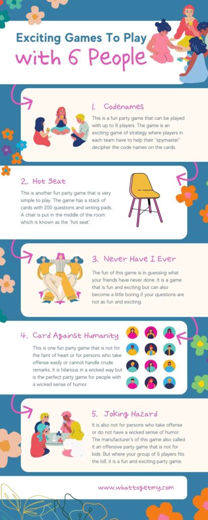 15 Exciting Games To Play With 6 People - What to get my...