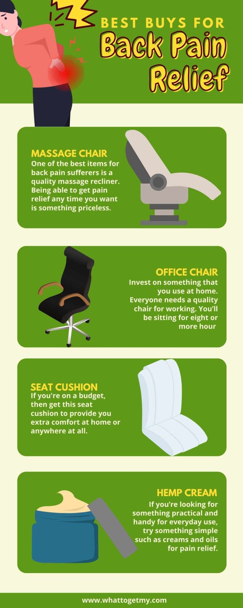 9 Amazing Gifts for Someone with Back Pain - What to get my...