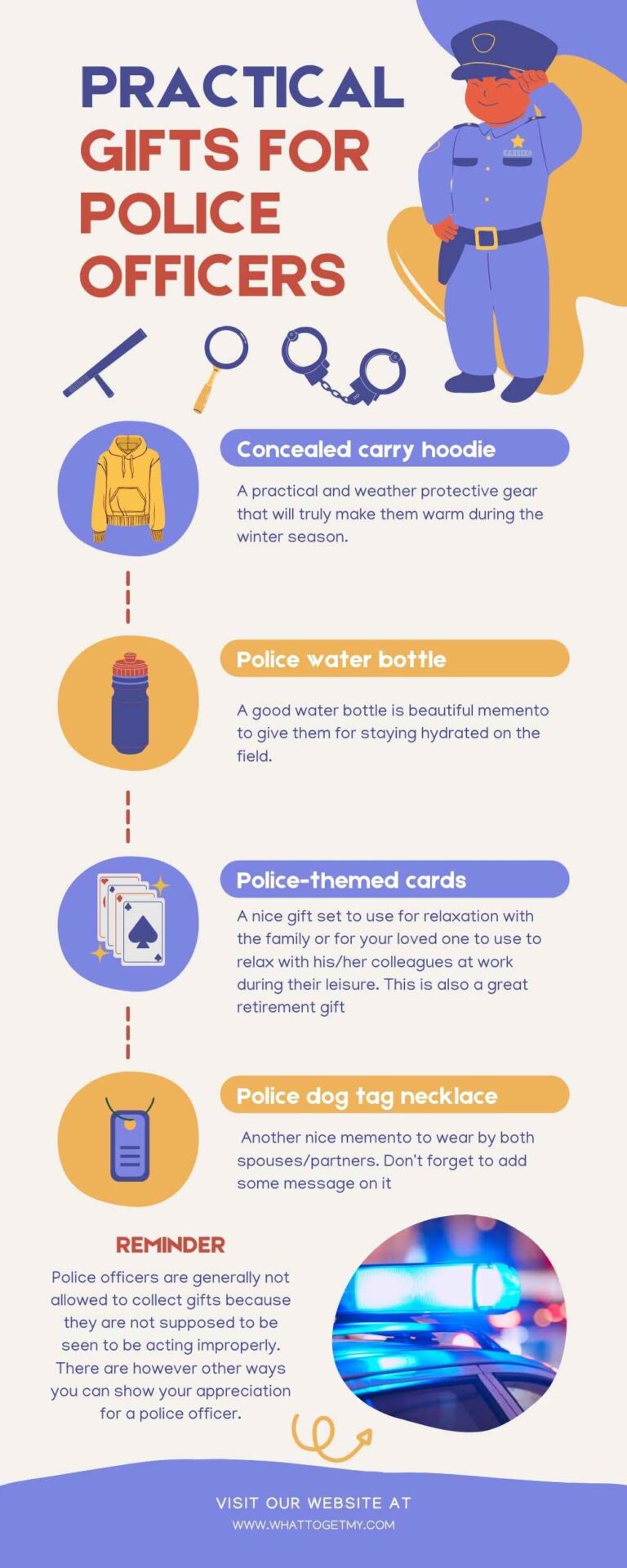 20 Thoughtful And Practical Gifts For Police Officers - What to get my...