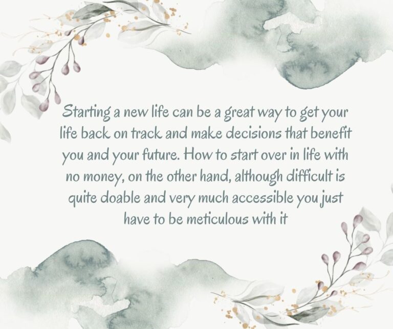 How to Run Away and Start a New Life With No Money: 11 Ways to ...