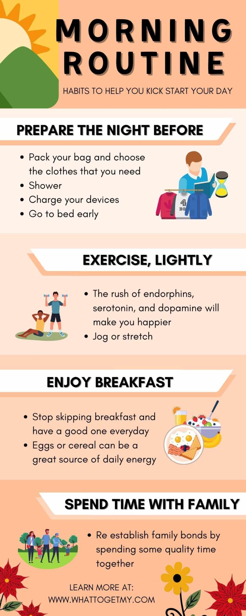 9 Things to Do in The Morning Before School - What to get my...