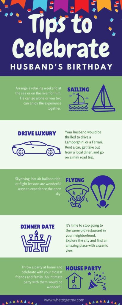 How to Celebrate Your Husband’s Birthday Differently - What to get my...