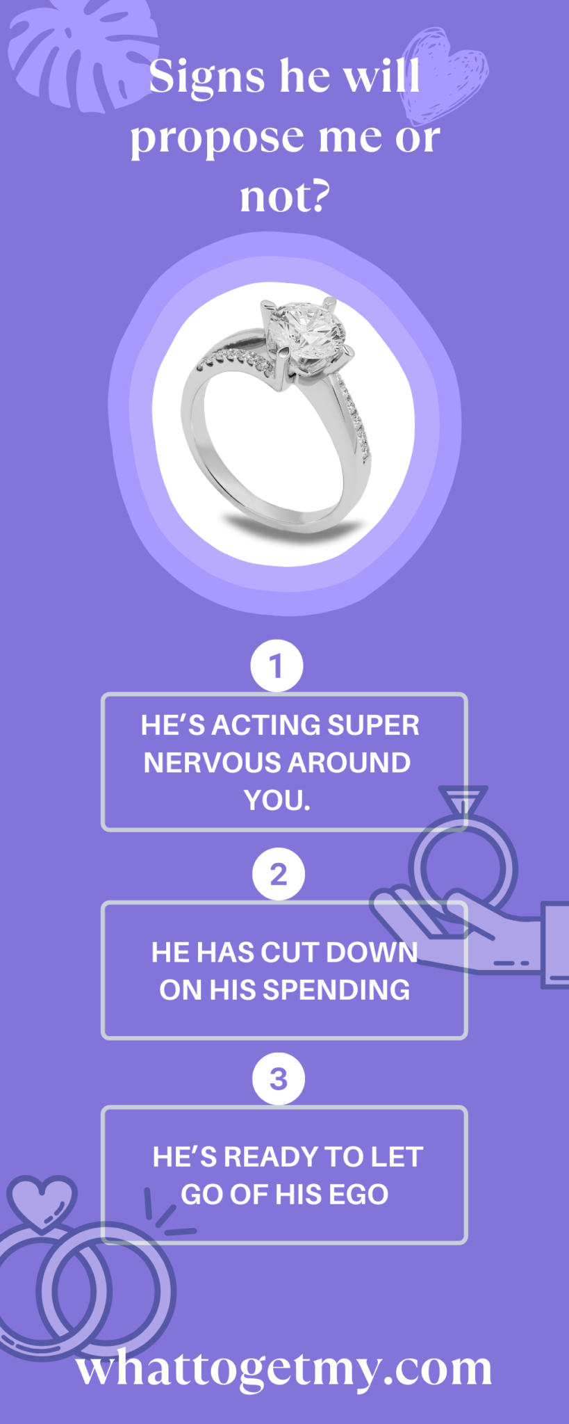 13 SIGNS HE WILL PROPOSE ME OR NOT? – What to get my…