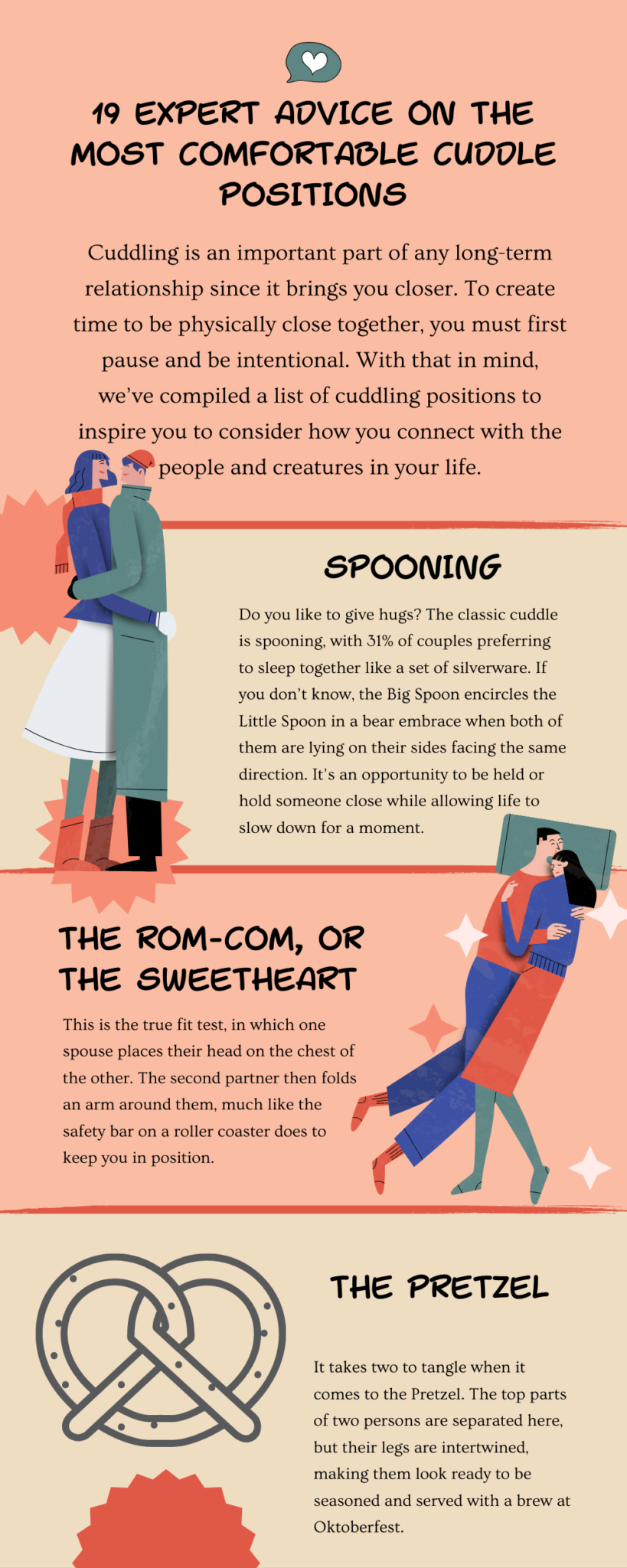 19 EXPERT ADVICE ON THE MOST COMFORTABLE CUDDLE POSITIONS – What to get my…