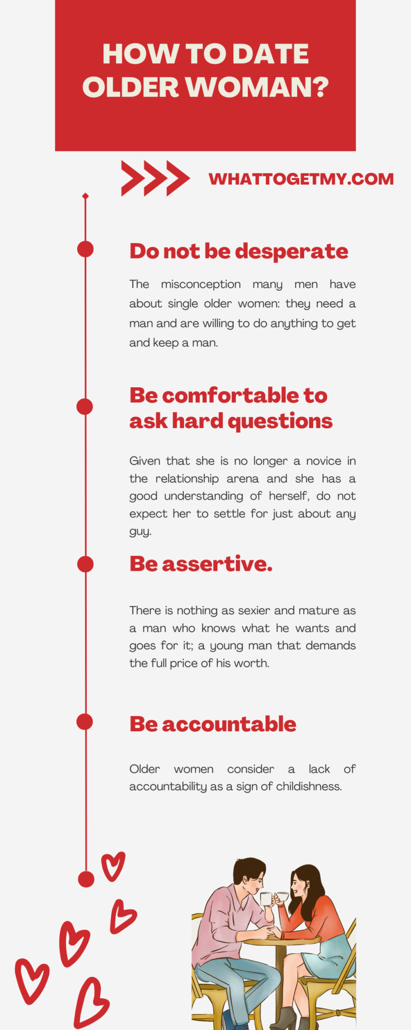 11 Tips on how to date an older woman. – What to get my…