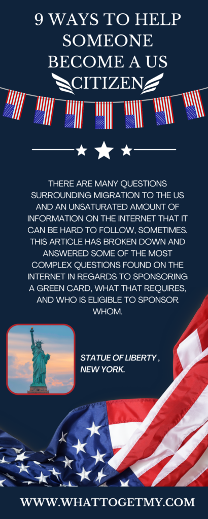 9 Ways To Help Someone Become a US Citizen – What to get my…