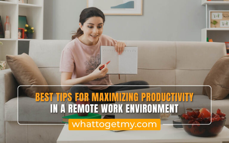 Maximizing Productivity in a Remote Work Environment – What to get my…