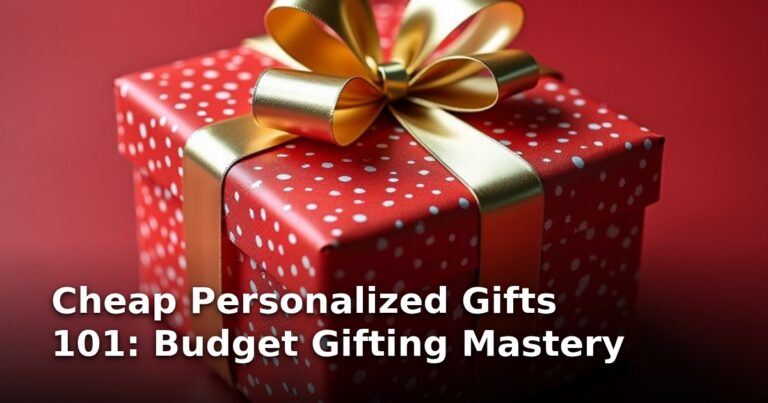 Cheap Personalized Gifts 101: Budget Gifting Mastery – What to get my…
